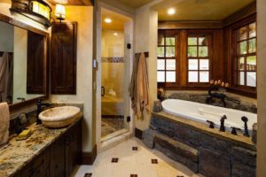 35 Best Rustic Bathroom Design Ideas - InteriorSherpa