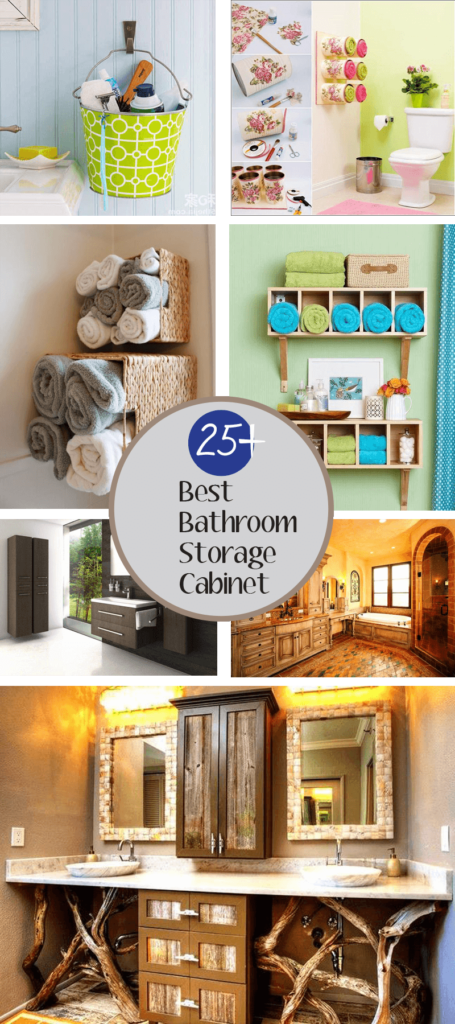 35 Bathroom Storage Cabinet Ideas To Spruce Your Space - InteriorSherpa