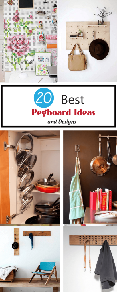 20 DIY Pegboard Ideas To Improve Your House Decor - InteriorSherpa
