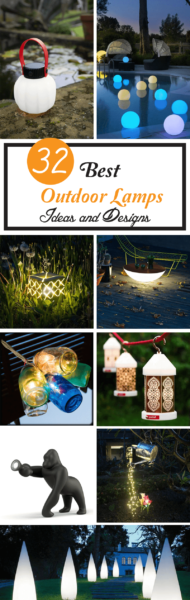 32 Ideas For Dazzling Outdoor Lamps For Lighting - InteriorSherpa