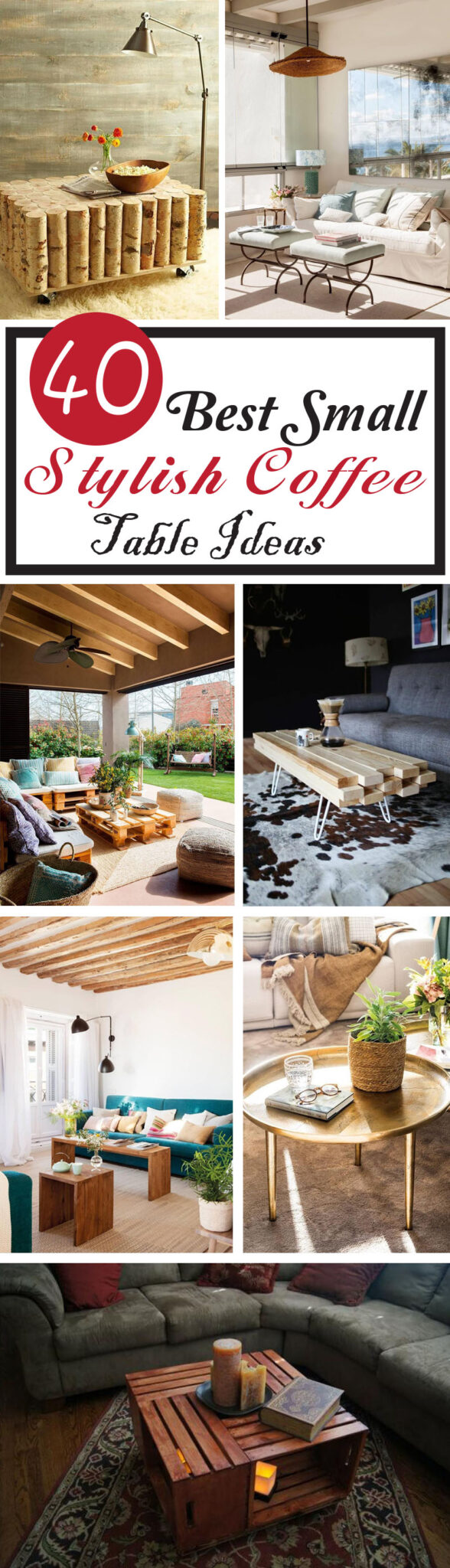 40 Stylish and Useful Small Coffee Tables - InteriorSherpa